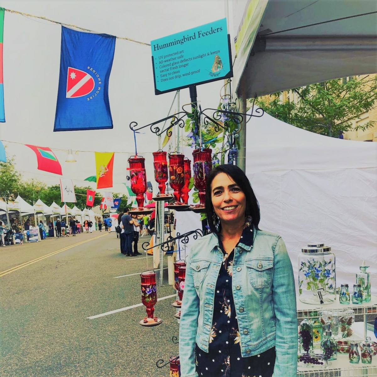 Monica's Glass Garden – Glass art with a purpose